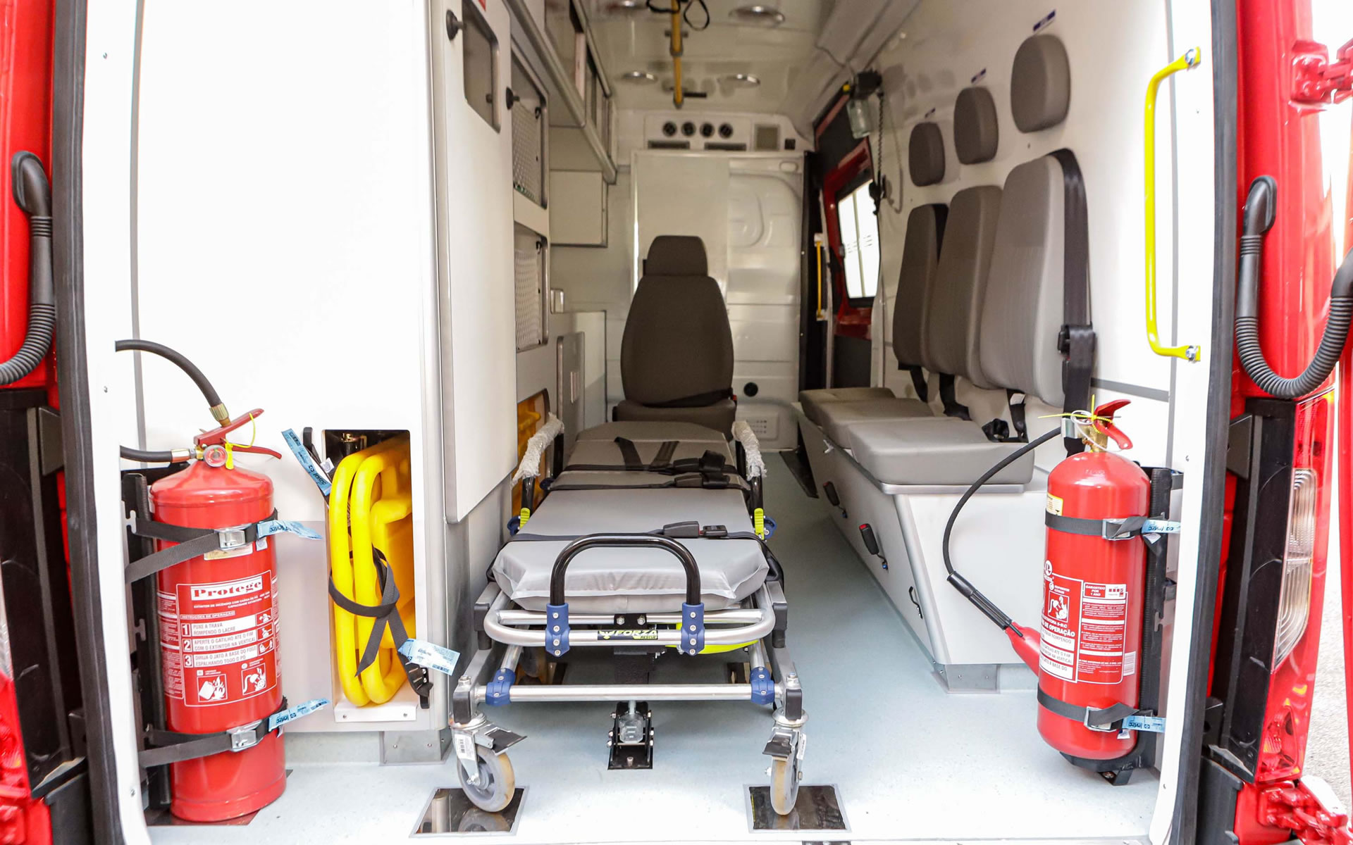Ambulâncias mais modernas do Brasil garantem padrão de qualidade do ...
